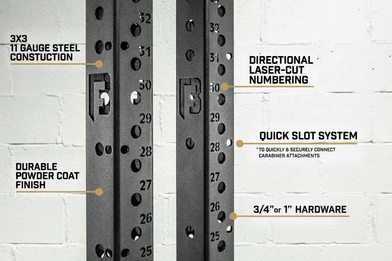 Phoenix Squat Rack | Folding Squat Rack | Bridge Built